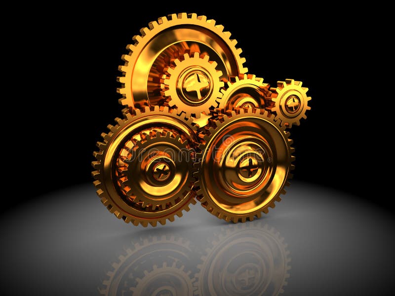 De wielen van het toestel stock illustratie. Illustration of donker ...