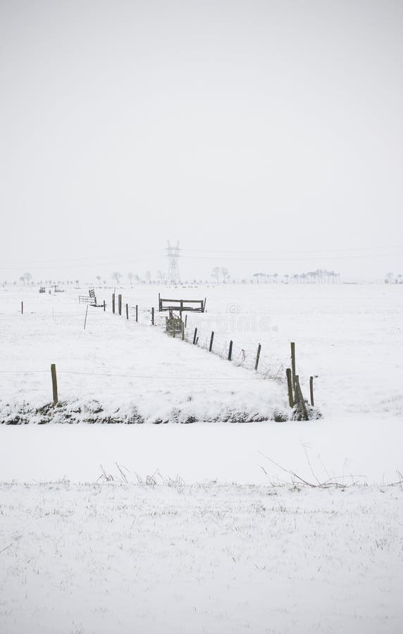 De Winter Tijdens Zonsondergang Redactionele Stock Foto - Afbeelding ...