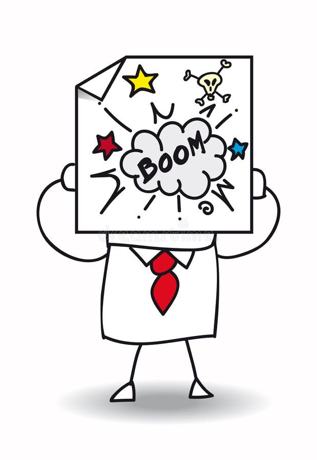 De woede vector illustratie. Illustration of john, verborgen - 50904850