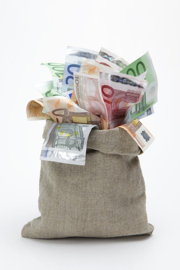 De zak van het geld stock foto. Image of investeer, bloeiend - 19151362