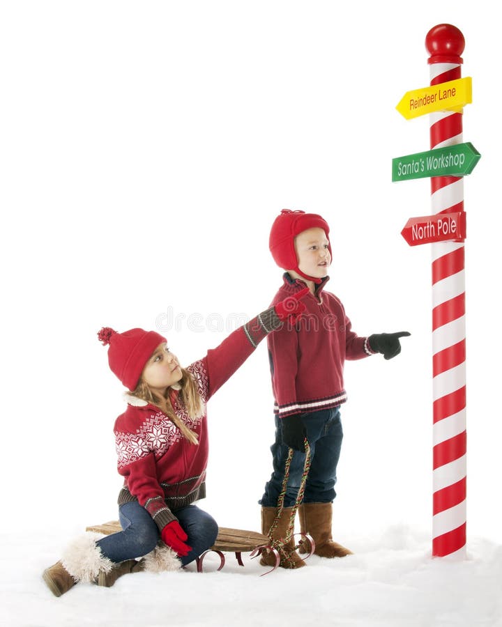 De zuster toont de Manier stock foto. Image of kerstmis - 22222612