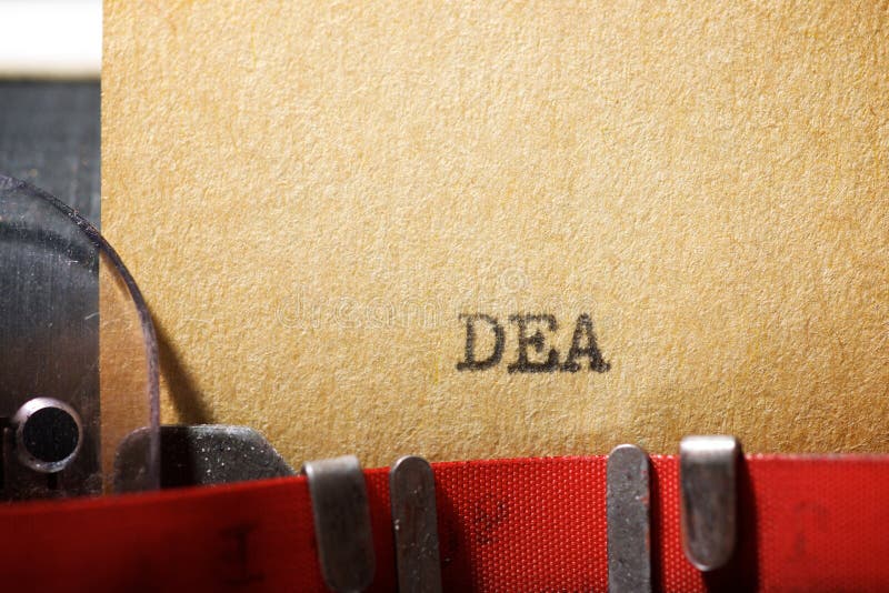 DEA, Drug Enforcement Agency Stock Photo - Image of sentence, acronym ...