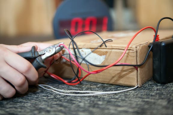 Deactivationing of bomb stock image. Image of dynamite - 11150999