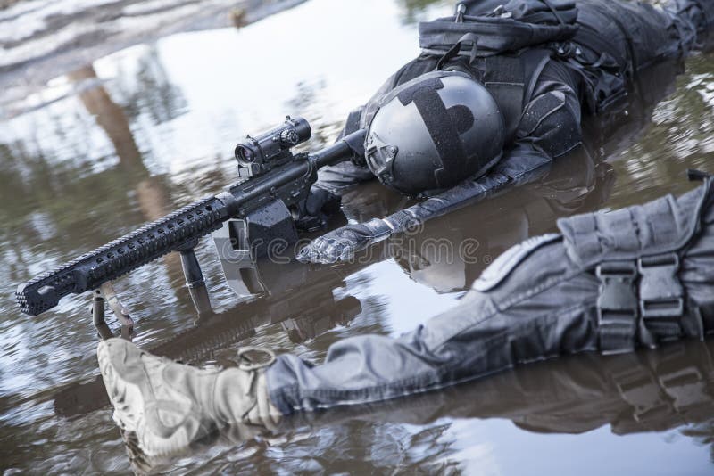 Dead Bodies of Special Forces Operators Stock Image - Image of police ...