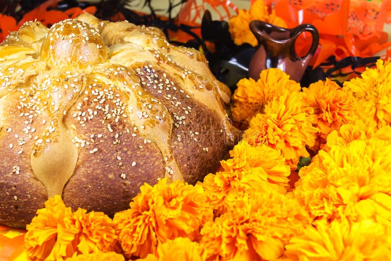 Dead Bread Day of the Dead Celebration Stock Photo - Image of ...