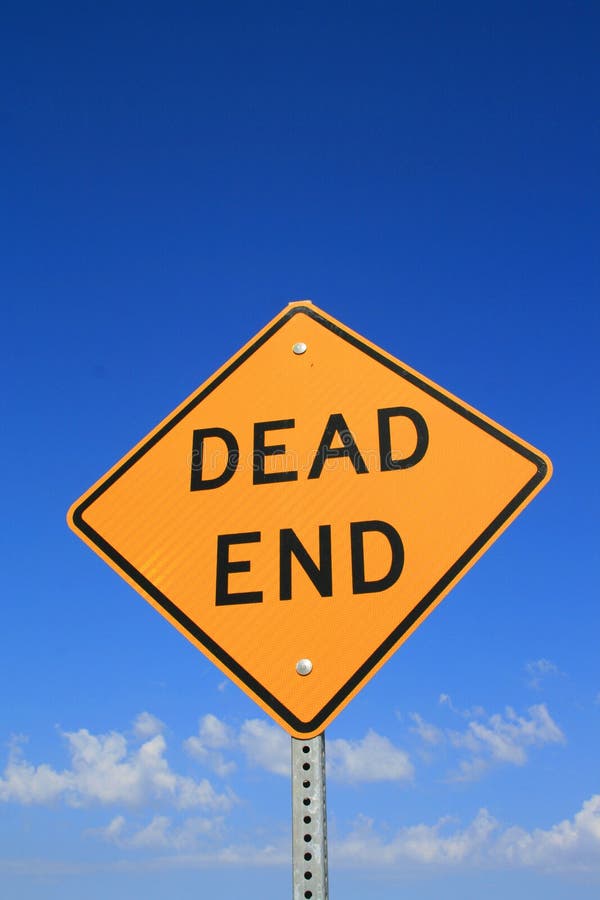 Dead End Road Sign stock image. Image of road, dead, sign - 5639813