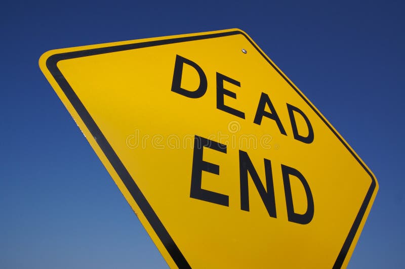 Dead End Traffic Sign stock photo. Image of dangerous - 2979390