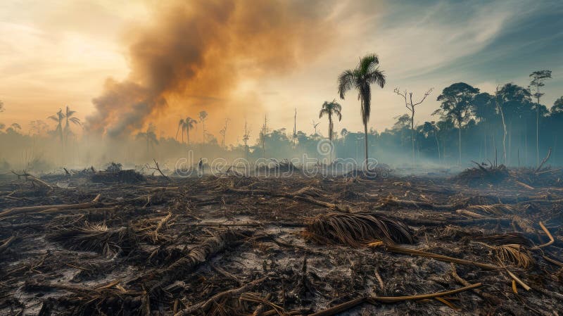 Dead Forest View, Impact of Deforestation on Climate Change ...