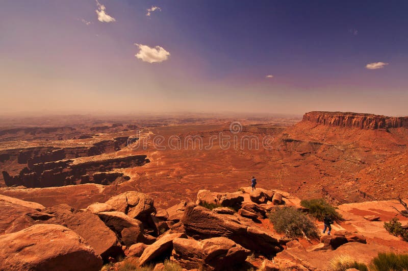 Dead Horse Point State Park Stock Image - Image of north, horsepoint ...