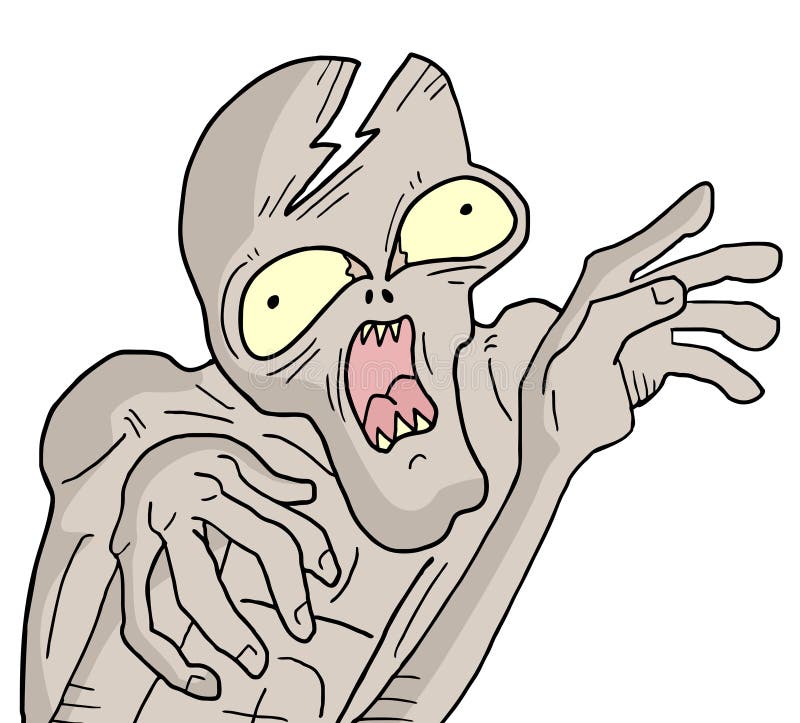 Dead cartoon stock vector. Illustration of gothic, looking - 44772028