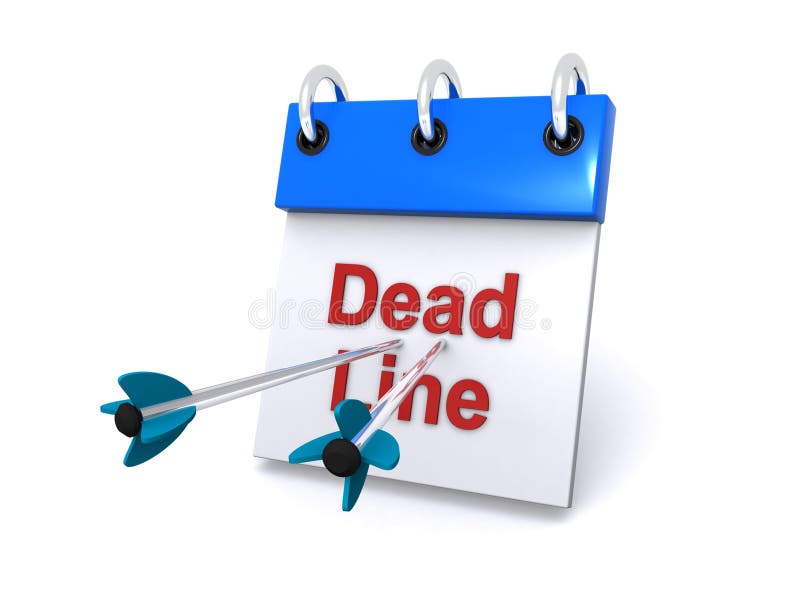 Dead Line stock illustration. Illustration of concept - 42684902