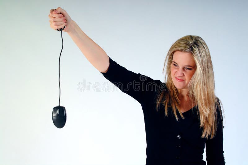Dead Mouse stock image. Image of holding, disgust, pretty - 276217