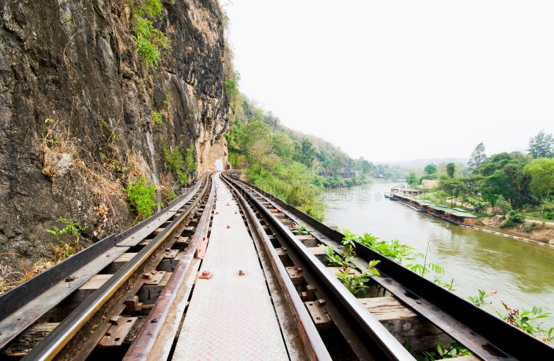 The dead rail way stock image. Image of kanchanaburi - 30790457