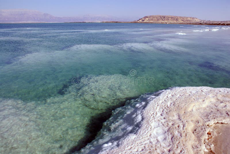 Dead sea stock photo. Image of mineral, dead, coast, hydrochloric ...