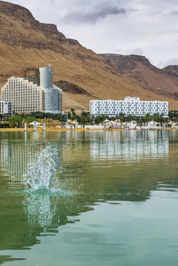 Hotels at the Dead Sea. Israel Editorial Photo - Image of hotel ...