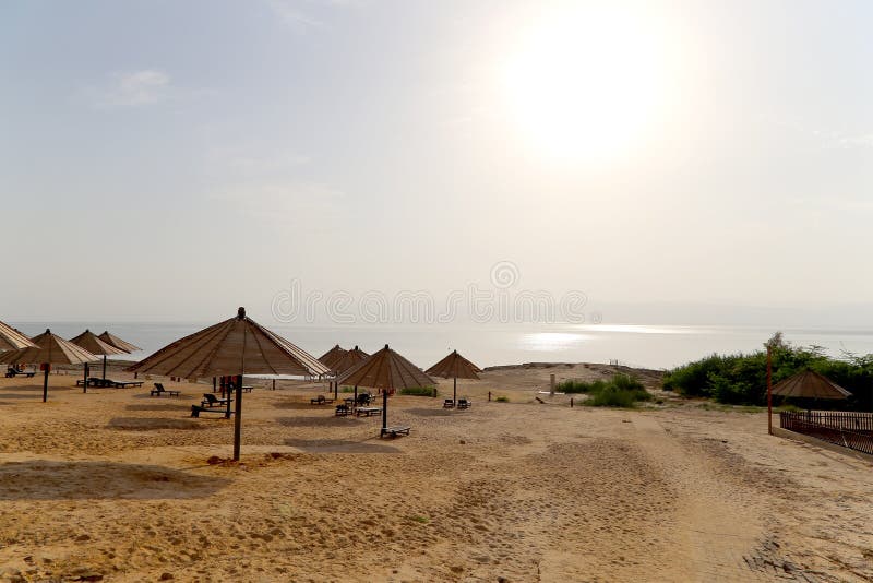 Dead Sea Coast Shore Underwater View Stock Photo - Image of salty ...