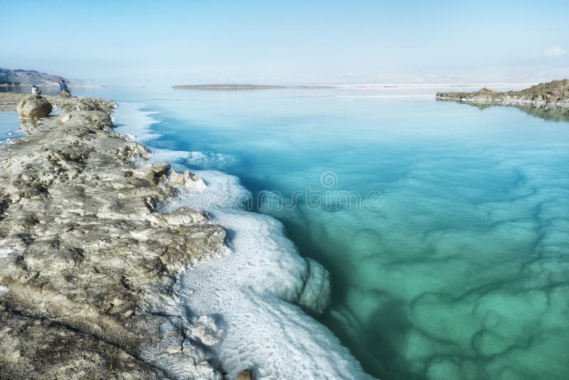 Dead sea in Israel stock image. Image of lakes, love - 104175471