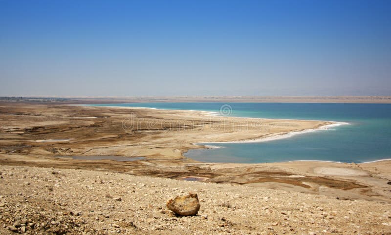 Dead Sea in Jordan, Israel stock photo. Image of east - 75370602
