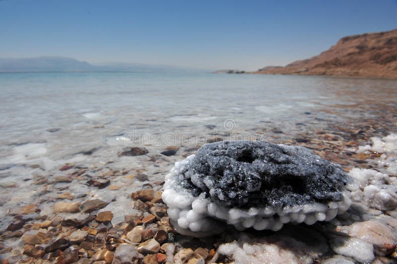 Dead Sea stock image. Image of water, salt, nature, mineral - 23556575