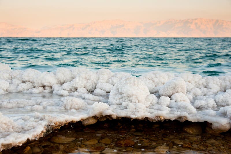 Dead Sea Salt Formations stock image. Image of dead, coast - 22649705