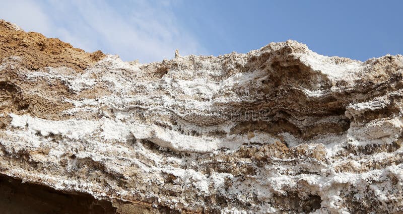 Dead sea salt at Jordan stock photo. Image of environment - 39873766