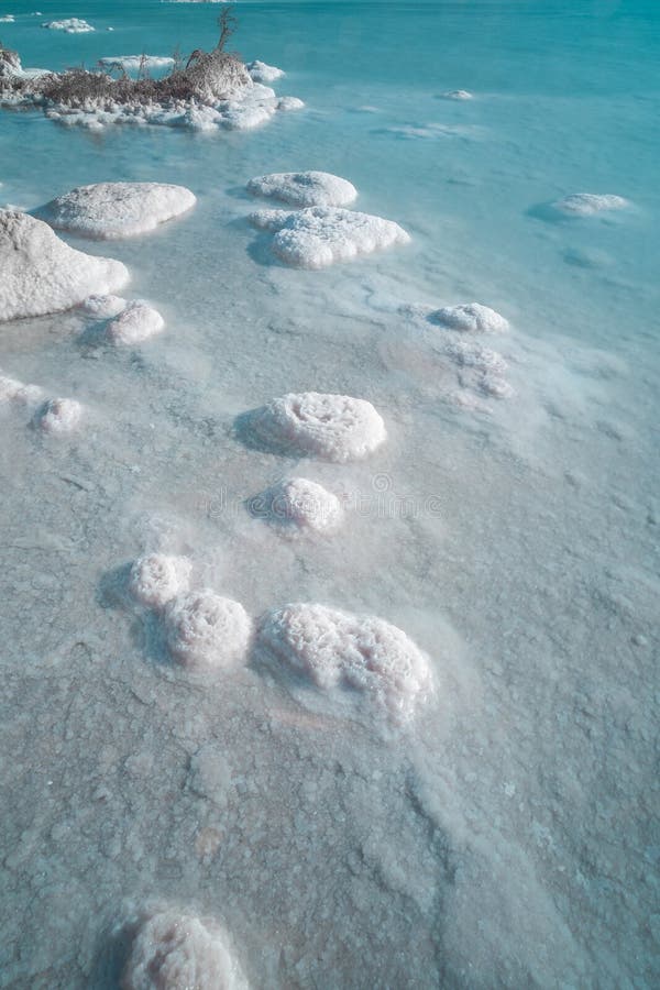 Dead sea salt stock image. Image of longexposure, mineral - 94204621