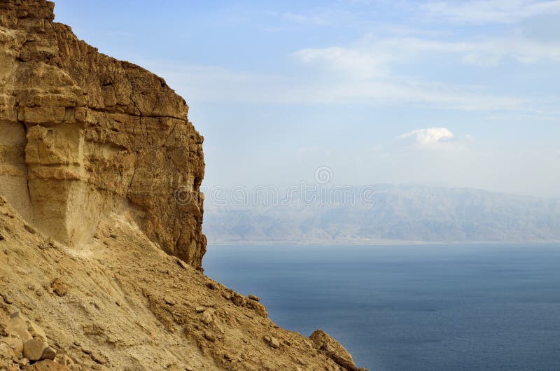 Dead Sea view. stock photo. Image of high, israel, erosion - 29121288