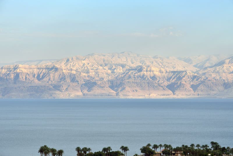 Dead Sea view. stock image. Image of view, aerial, landscape - 29584341