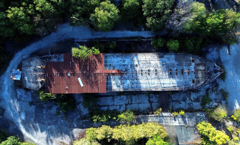 The Dead ship in Burgas stock image. Image of burgas - 339690011