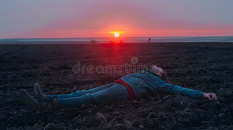 Dead Soldier Laying Face Down in the Mud in Stock Illustration ...
