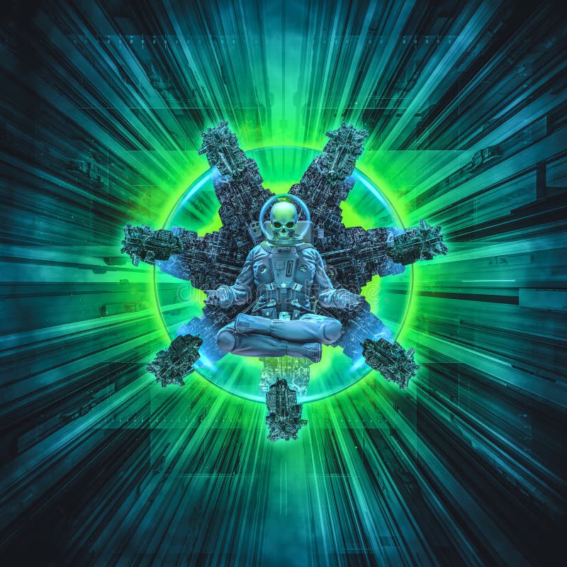 Dead space astronaut stock illustration. Illustration of exploration ...