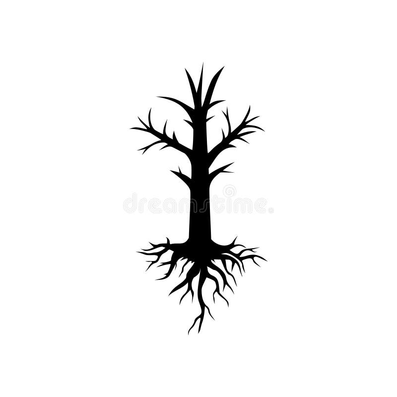 Dead Tree Silhouette Simple