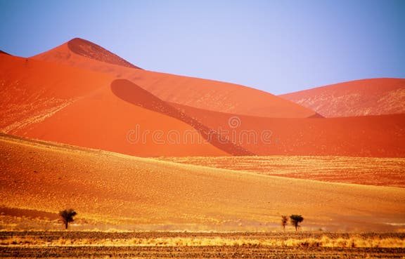 Dead valley in Namibia stock image. Image of dune, death - 35946707