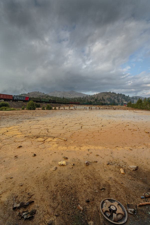 Dead zone stock image. Image of ecology, disaster, desert - 41067729