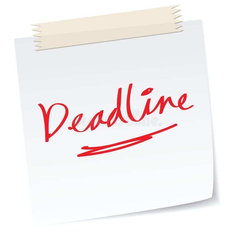 Deadline Stock Illustrations – 225,937 Deadline Stock Illustrations ...