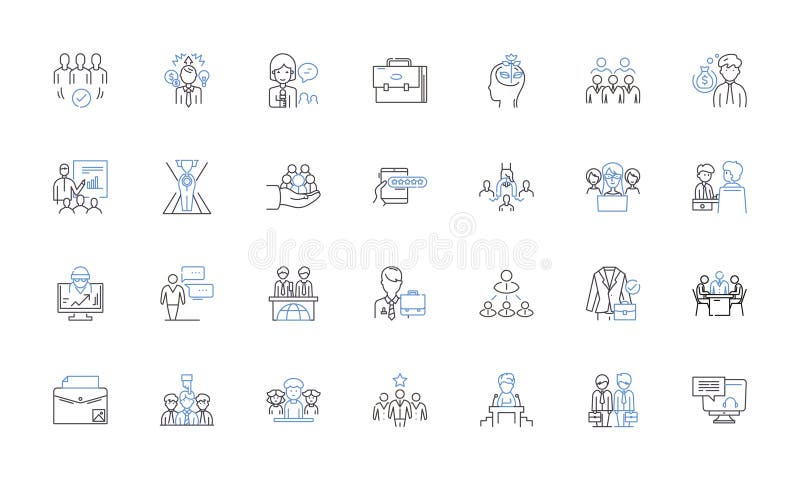 Time Management Line Icons Collection. Goal Setting, Task Scheduling ... Time Management Line Icons Collection. Goal Setting, Task Scheduling ...