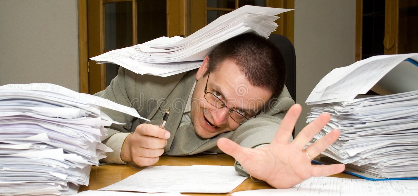 1,031 People Stressed Looking Paperwork Stock Photos - Free & Royalty ...