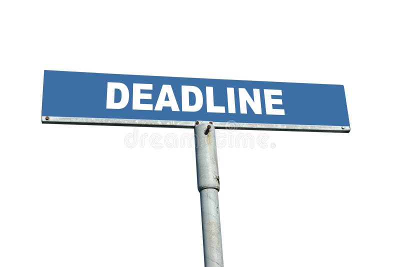 Deadline! Post-it Note stock photo. Image of lunch, meet - 4722054