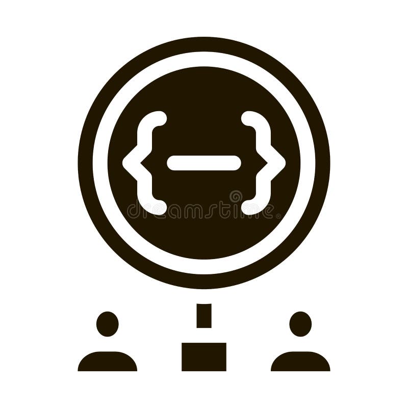 Deadlock Research Icon Vector Glyph Illustration Stock Vector ...