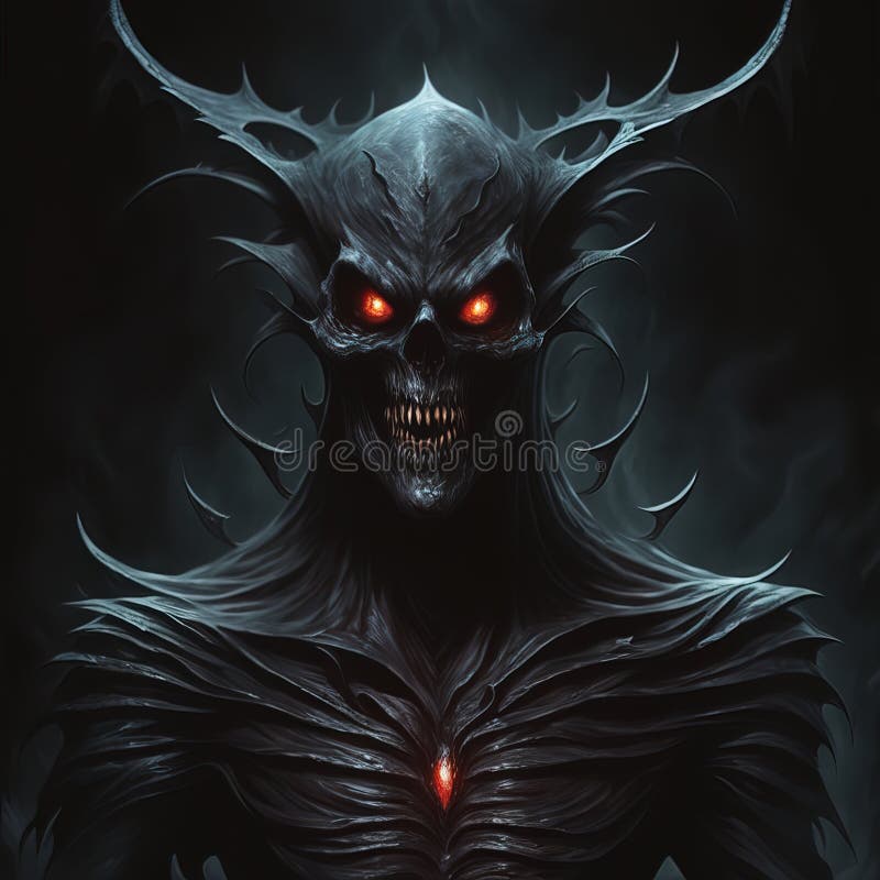Deadly Evil Nightmare Entity Darkside of Hell, Creature of the Abyss ...