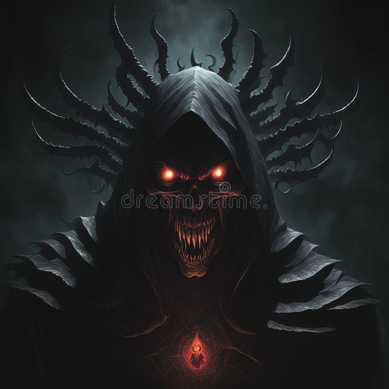 Deadly Evil Nightmare Entity Darkside of Hell, Creature of the Abyss ...