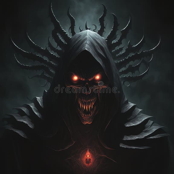 Deadly Evil Nightmare Entity Darkside of Hell, Creature of the Abyss ...