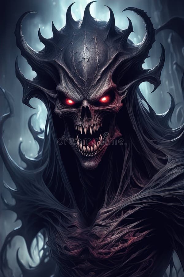 Deadly Evil Nightmare Entity Darkside of Hell, Creature of the Abyss ...