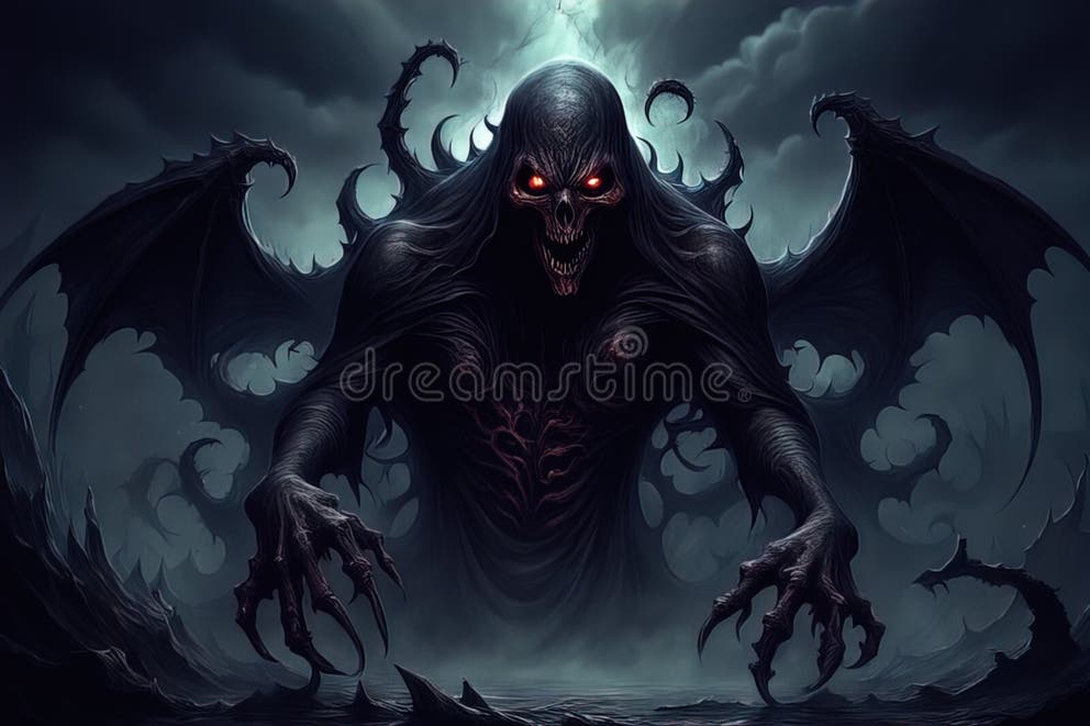 Deadly Evil Nightmare Entity Darkside of Hell, Creature of the Abyss ...