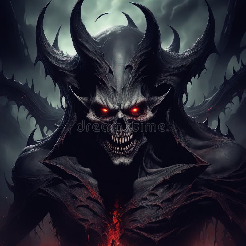 Deadly Evil Nightmare Entity Darkside of Hell, Creature of the Abyss ...