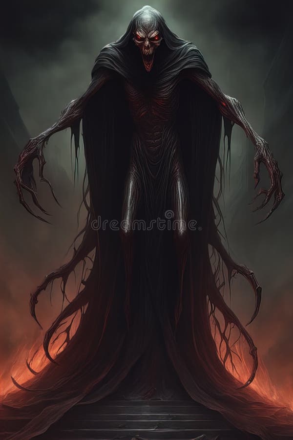 Deadly Evil Nightmare Entity Darkside of Hell, Creature of the Abyss ...