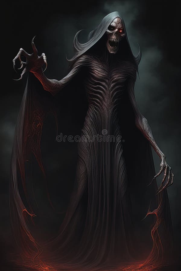 Deadly Evil Nightmare Entity Darkside of Hell, Creature of the Abyss ...