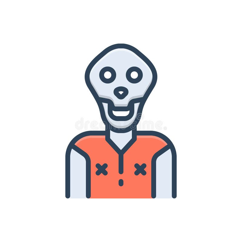 Color Illustration Icon for Deadly, Fatal and Malignant Stock Vector ...