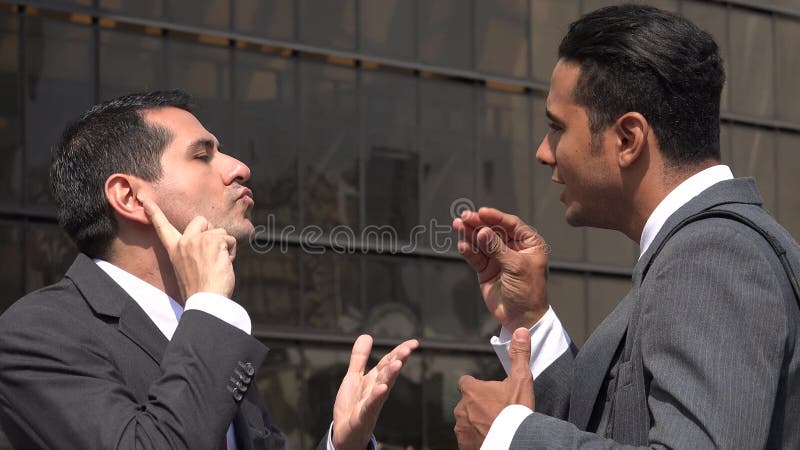 Deaf Man Asking for Help Using Sign Language Being Misunderstood Stock ...