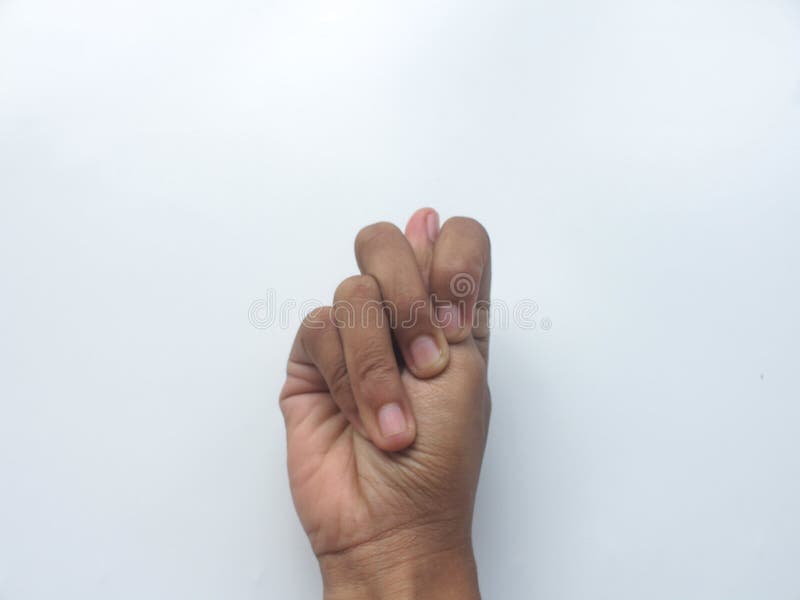 Deaf Mute Hand Language Isolated on White Learn the Alphabet, Deaf-mute ...